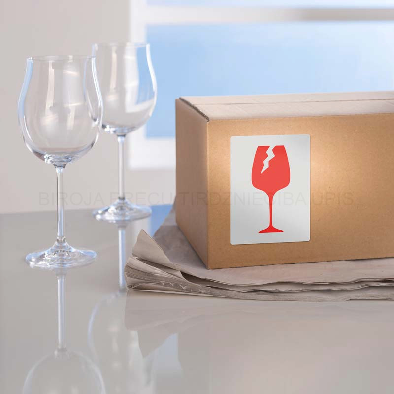 Uzlīmes transporta iepakojumam "Trausls" 74 x 100 mm, Avery Zweckform ...